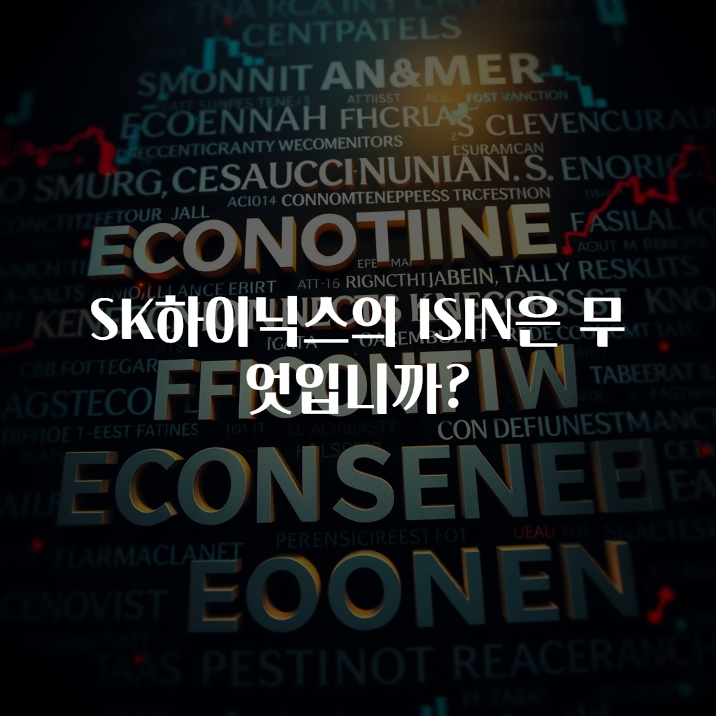 SK하이닉스의 ISIN은 무엇입니까? 빨리 알아봤어요